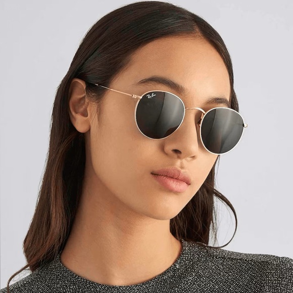 Ray-Ban | Accessories | Round Metal Polarized Ray Bans With Black Case ...